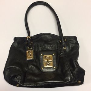 b. makowsky Bags | Black Leather B Makowsky Shoulder Bag | Poshmark